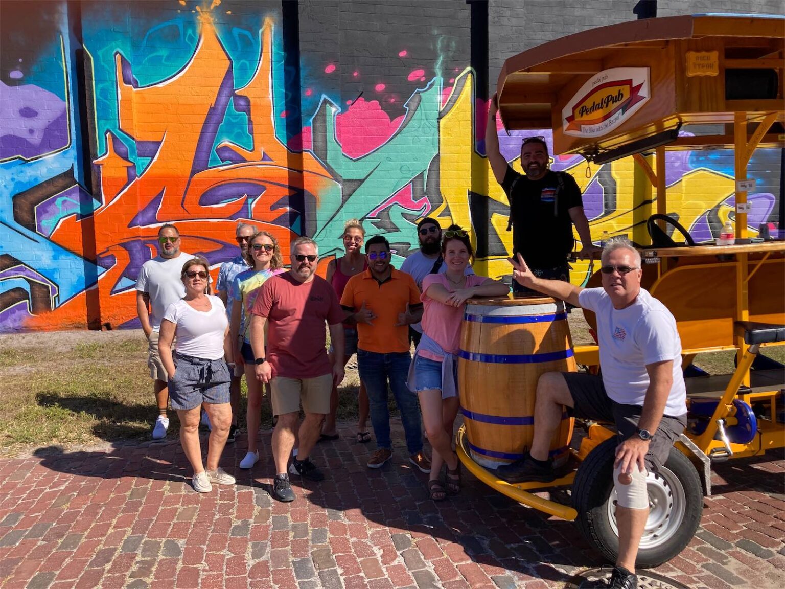 Friends on the Town - PedalPub® St Petersburg